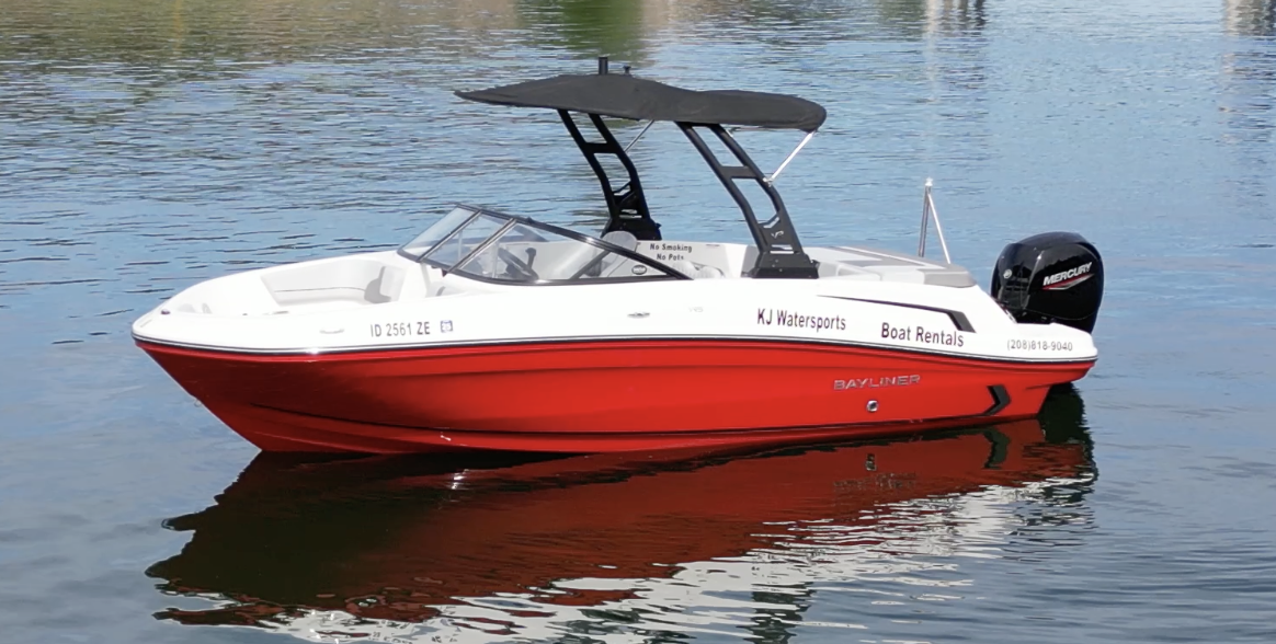 Bayliner VR5 With Tower Ski Boat Rental | KJ Watersports